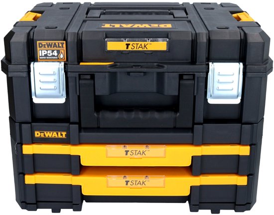 DeWalt TSTAK Box Set II+IV - Modulair, stapelbaar, roestbestendig ...