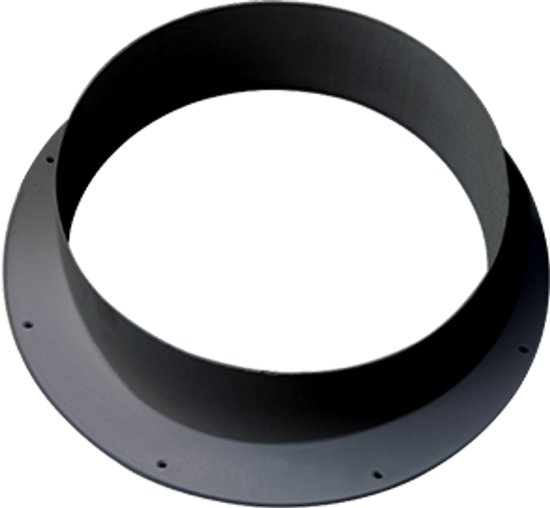 Flens 250mm PVC/ Kunstof rond - 25cm zwart | bol