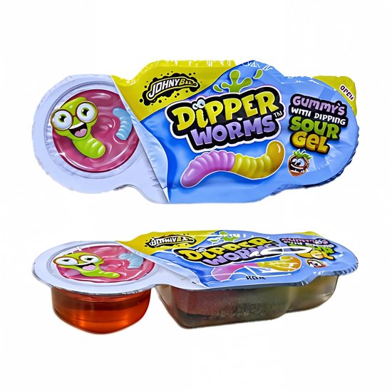 Worm dippers Johnny Bee- 12x 60 gram | bol