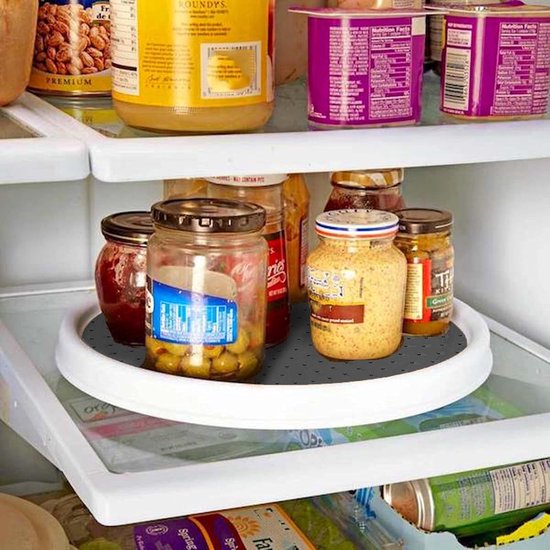 longziming -Lazy Susan Draaiend Specerijenrek - Rotating Keuken ...