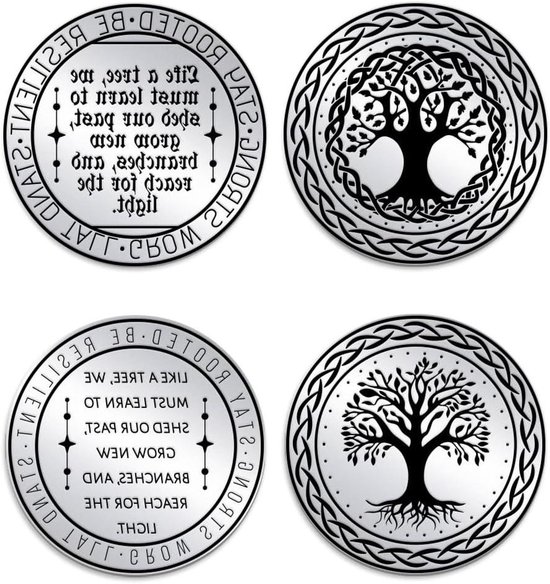 MK Stoer - Decision Maker Munten - Challenge Coin - Yggdrasil - Tree of ...