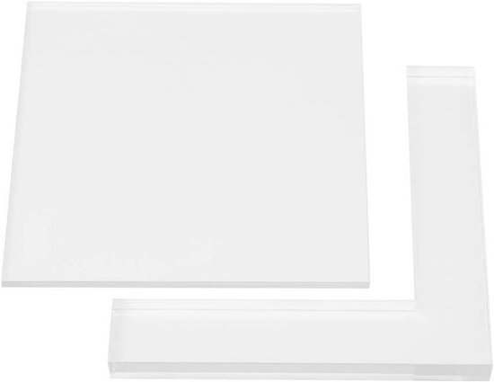 Stempels - Rubber - Set van 2 - Kleurbord - Acryl - DIY - Geschikt voor ...