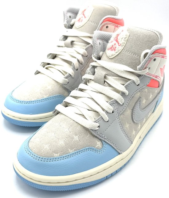 Nike Air Jordan 1 Mid 'Hot Lava' Limited Edition- Sneakers Dames- Maat ...