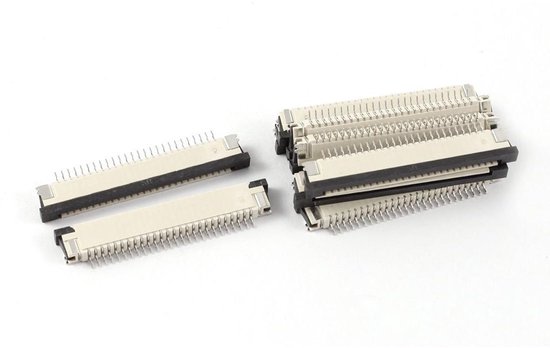 10 stuks onderste opening 26-pins 1,0 mm hoogte tafelkleedhoogte FPC ...