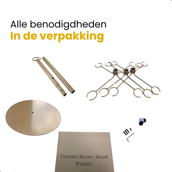 Cocktail Boom - Etagère voor Gin - Stijlvolle Drankpresentatie voor 12 ...