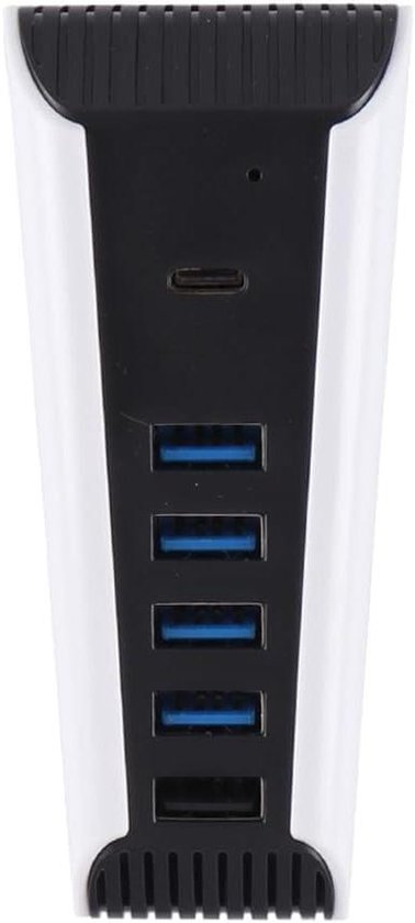 5-poorts USB-hub voor gaming console met USB-C-uitbreiding en snelle ...