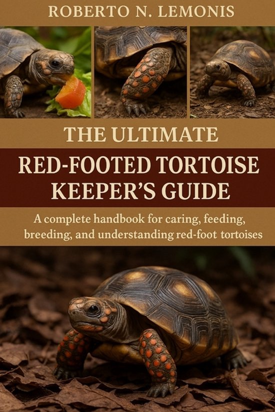The Ultimate Red-Footed Tortoise Keeper's Guide, Roberto N Lemonis ...