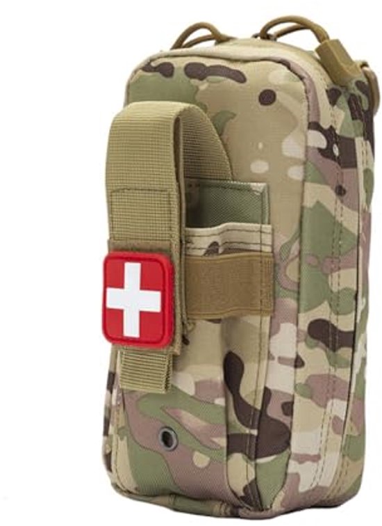 Tactical Emergency Survival Pouch - Trauma Kit - Compact Design ...