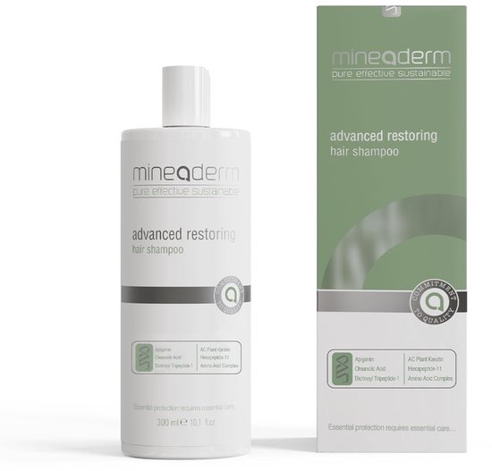 Mineaderm Advanced Restoring Hair Shampoo – Strengthening Shampoo with ...