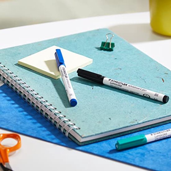 Stylos effaçables à sec pour tableau blanc - Set de 4, multicolores | bol