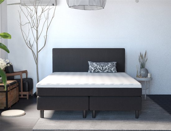 Studio - Boxspring - Pieter met geïntegreerde topper - 200x200 cm ...