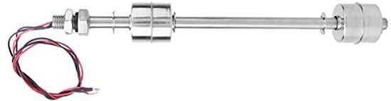 Water Level Sensor, 12v Ball Float Switch Dual Ball Stainless Steel ...