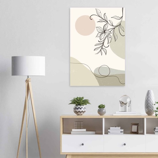 Boho – Soft botanics poster 70x100 cm | bol
