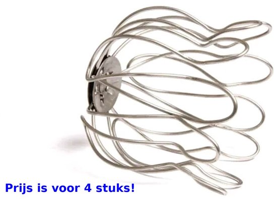 Bladvangers 4 stuks 80 mm - dakgootbeschermers - boldraadrooster ...