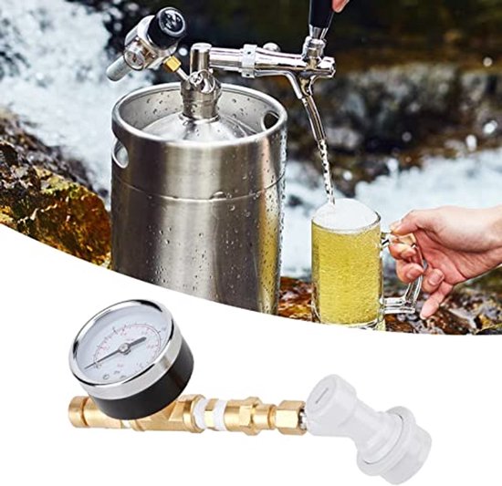 Beer Brew 0-15psi Verstelbare Overdrukventiel - CO2 Regulator met ...