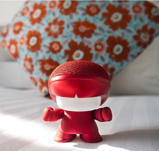 XOOPAR BOY MINI RED speaker lichtgevend | bol