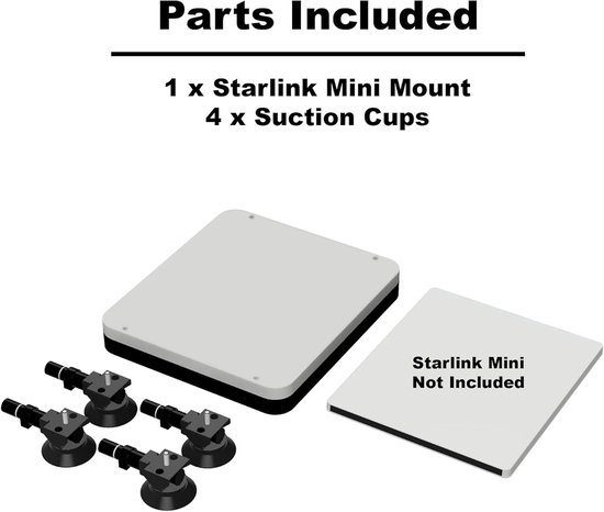Starlink Mini Mount Zuignap bevestiging | bol