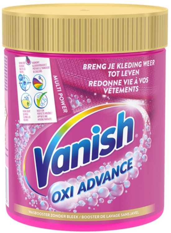 25 x Vanish Oxi Advance - Vlekkenverwijderaar Poeder - Zonder Bleek ...