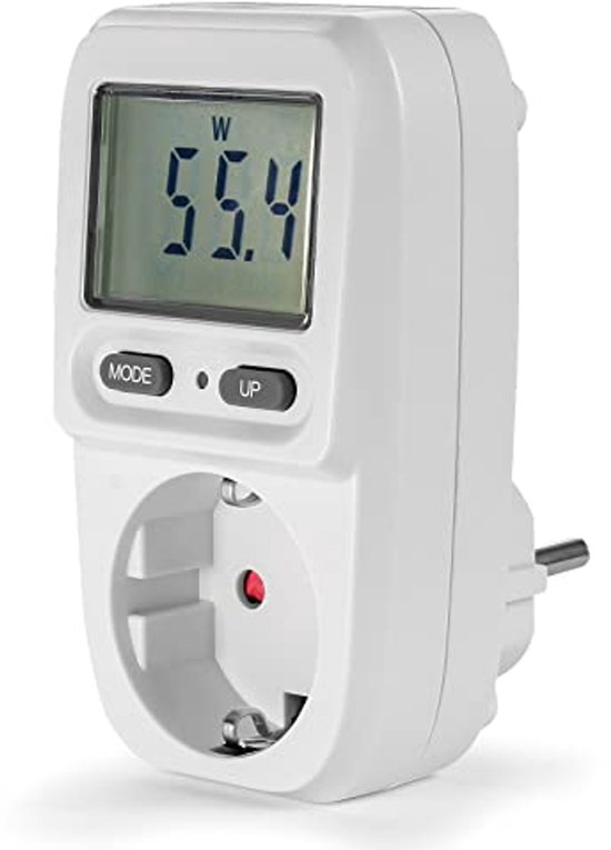 Energiekostenmeter met Display - Stroommeter tot 3680 Watt voor ...