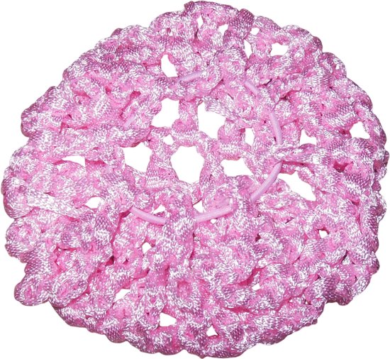 Filet à cheveux/chignon rose clair rêche | bol