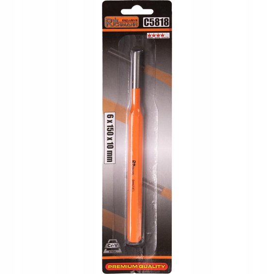 Richmann Slagpen 6x148x10mm Cr-V Staal - Premium Kwaliteit | bol