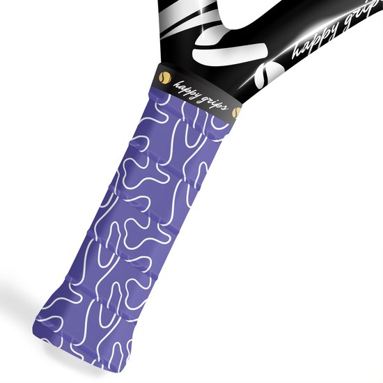 Happy Grips - Purple Panic - Tennis- en padel overgrip | bol
