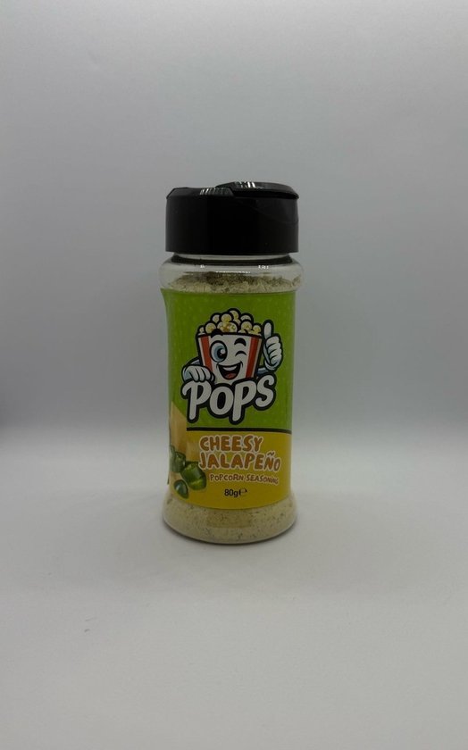 Pops Seasoning - Cheesy Jalapeno flavour - Popcorn Seasoning | bol