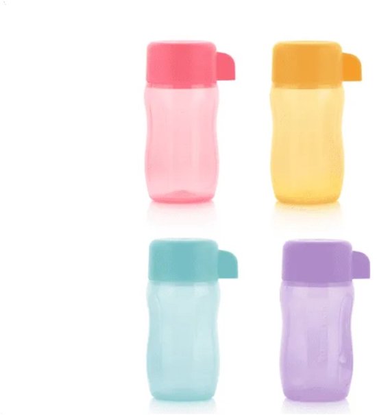Set de 4 Mini bouteilles Tupperware Eco 90 ml | bol