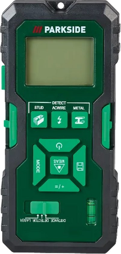 PARKSIDE Multifunctionele detector - Laser afstandsmeter - 5-in-1 | bol