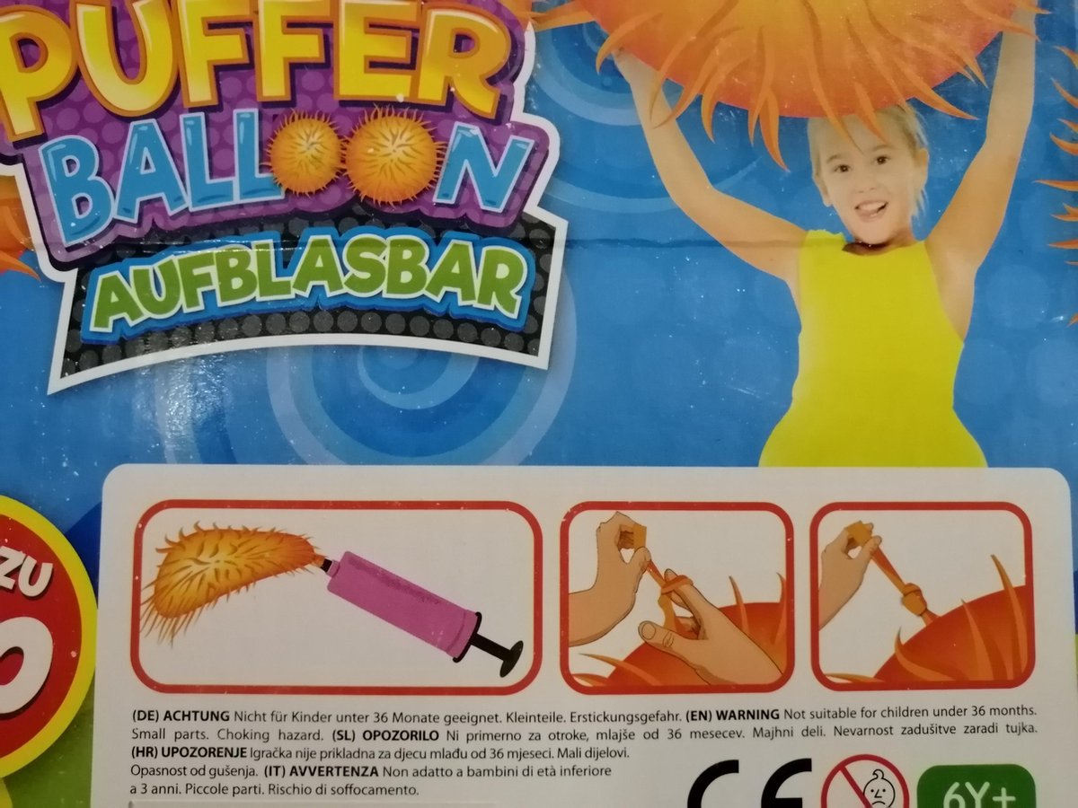 XXXL Puffer balloon - Opblaasbaar - Toi-Toys - Groen | bol.com