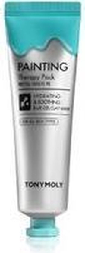 Tony Moly - Painting Therapy Pack Blue Gel Clay Mask - Clay Mask For ...