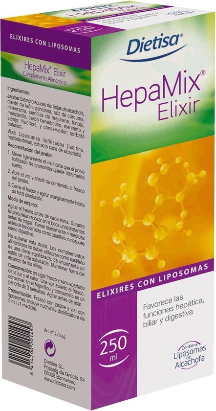 Dietisa Hepamix 250ml | bol.com