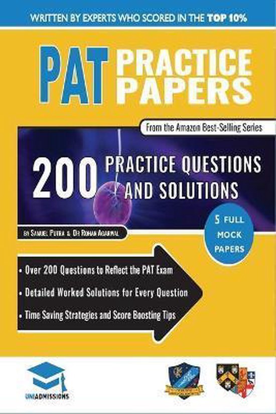 PAT Practice Papers | 9781912557479 | Samuel Putra | Boeken | bol