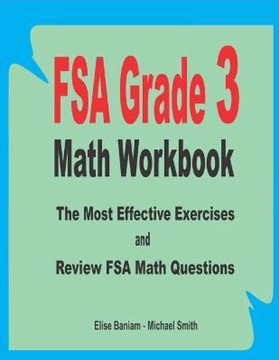 FSA Grade 3 Math Workbook, Michael Smith | 9798660056826 | Boeken | bol