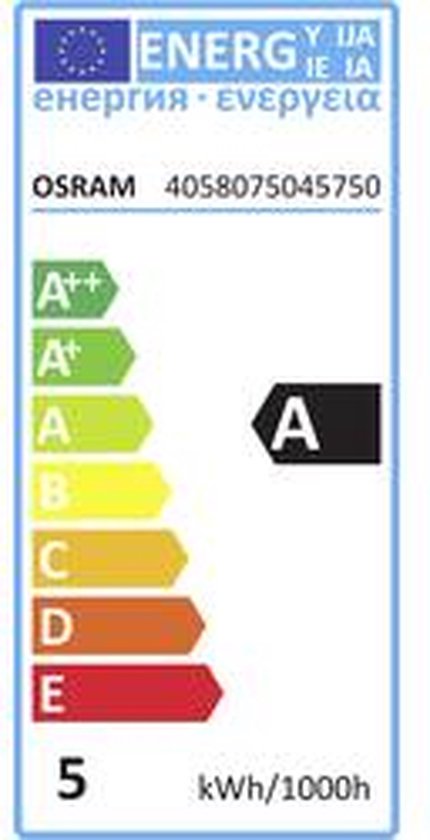 OSRAM LED-lamp Energielabel A (A++ - E) GU10 Reflector 4.5 W = 25 W ...