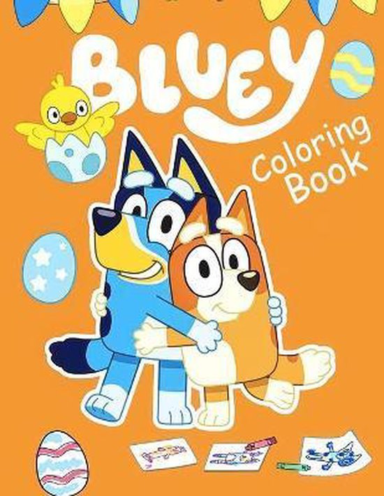 Bluey Coloring Book, Jennifer McClary | 9798674252344 | Boeken | bol