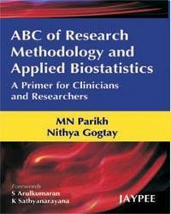ABC of Research Methodology and Applied Biostatistics | 9788184485066 ...
