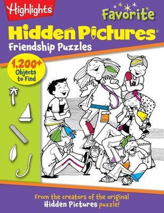 Highlights Favorite Hidden Pictures Friendship Puzzles, Highlights For ...