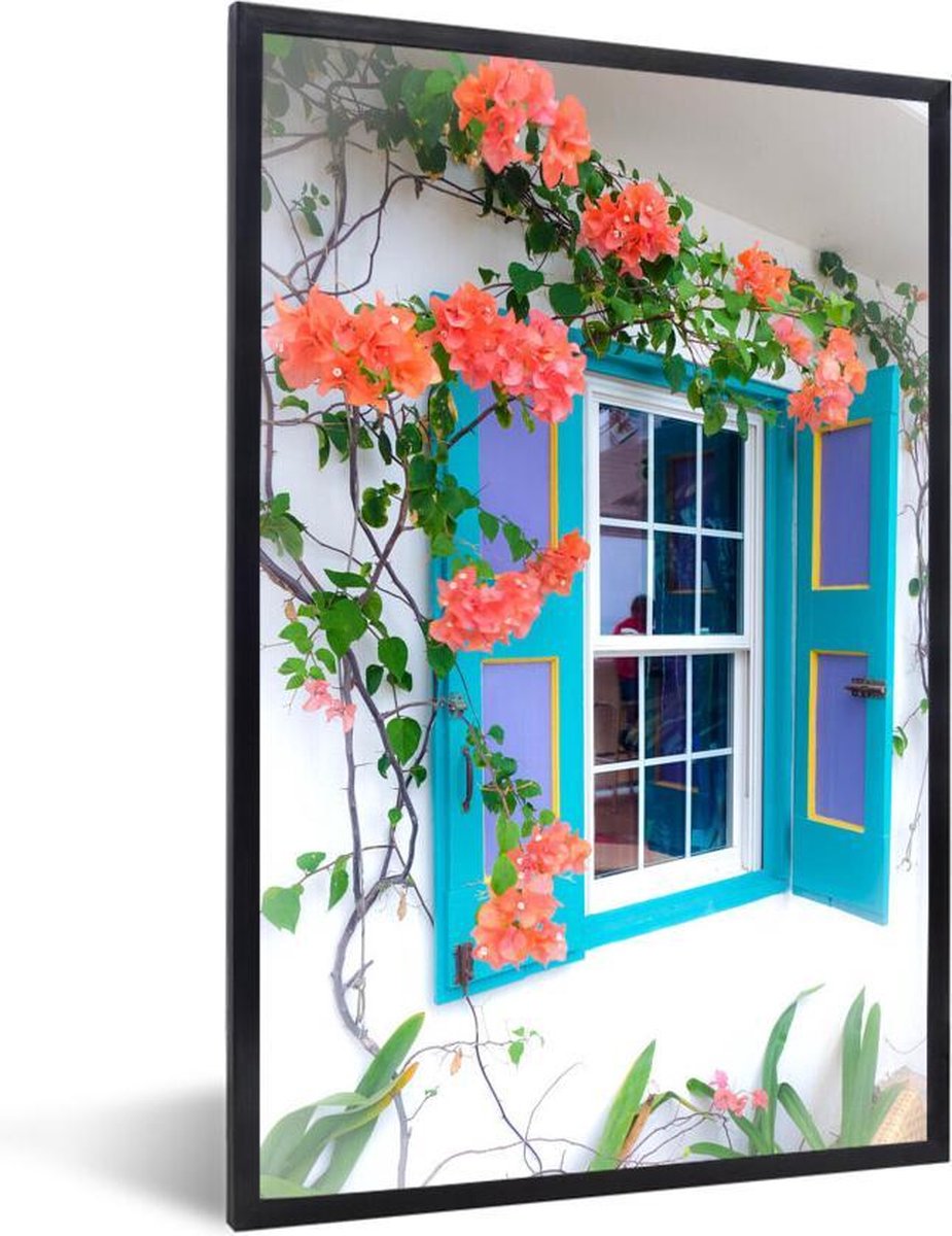 Photo en cadre - Architecture typique d'une maison sur Sint Maarten ...