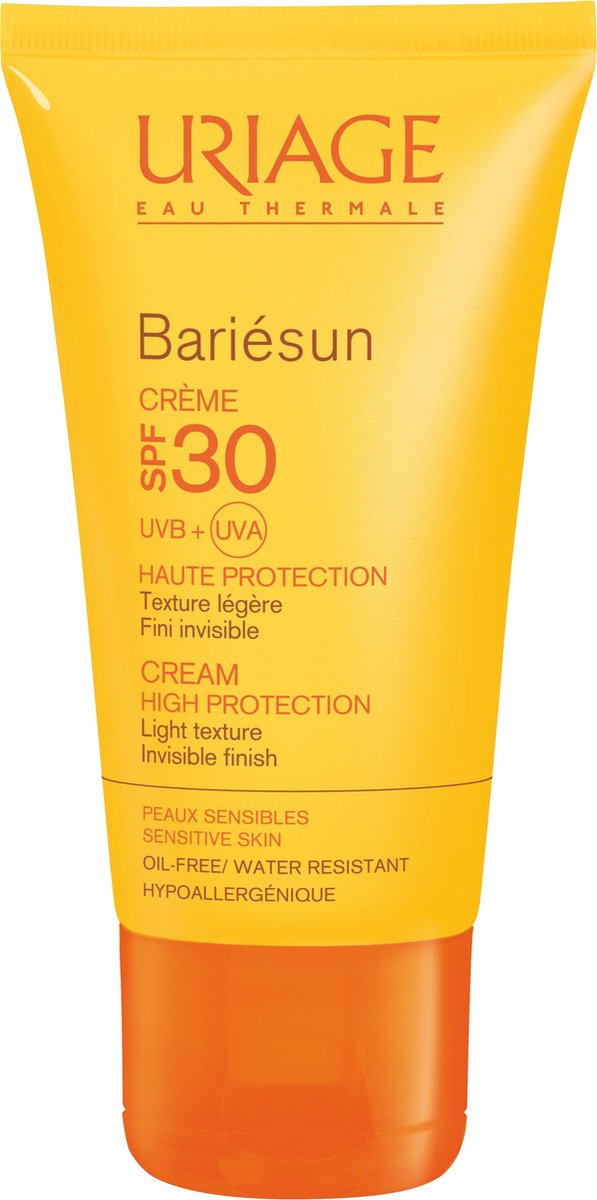 Uriage Bariesun Cream Spf30 Sun Protection - zonnecrème voor het gezicht SPF 30 -... | bol.com