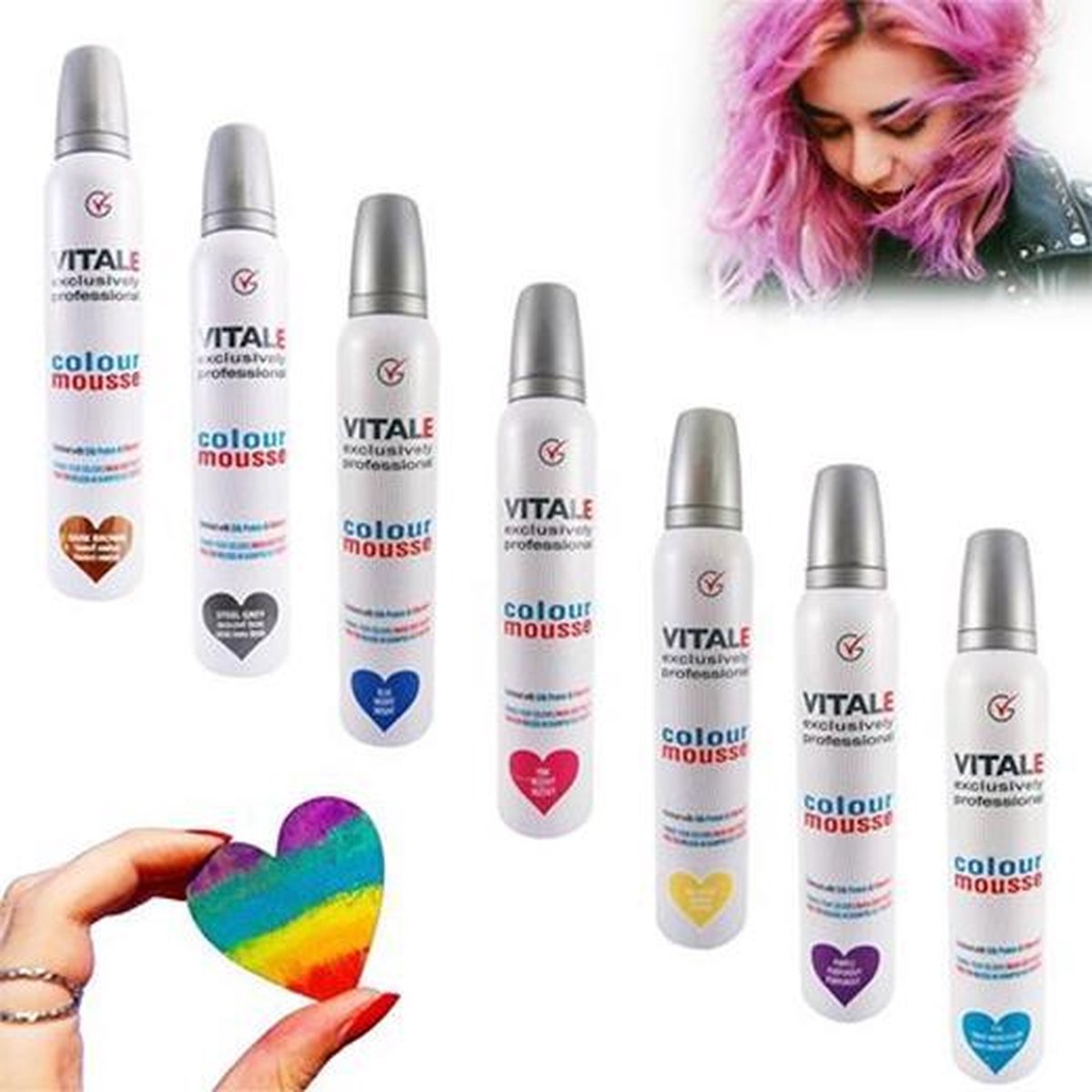Vitale exclusively professional - Colour Mousse - Blonde | bol.com