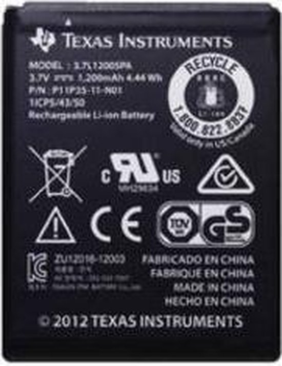 Texas Instruments Accupack Voor Ti-Nspire Cx/ Cx Cas Modellen | bol