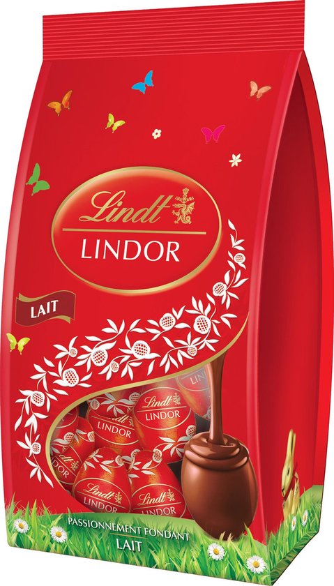 Lindt Lindor Chocolade Paaseitjes Melkchocolade 180 Gram