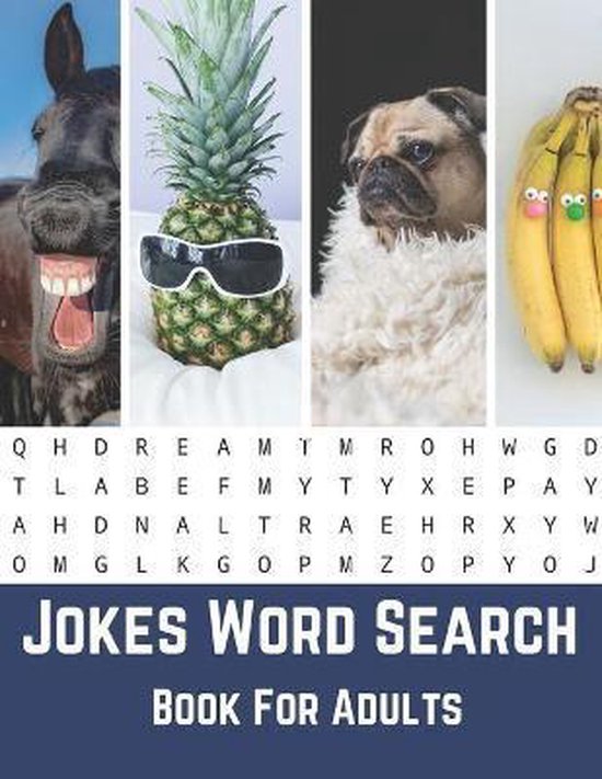 Hobbies and Leisure Book- Jokes Word Search Book For Adults, Nzactivity ...