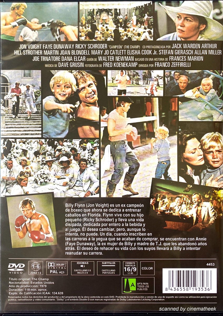 The Champ [DVD] (1979) (Engels zonder ondertiteling) (Dvd), Jon Voight ...