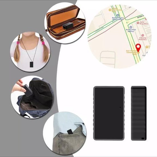 I Tracksafe Mini Gps Tracker - Mini - Gps - Gps Auto - Gps - Kind - Gps Hond - Kat -... | bol