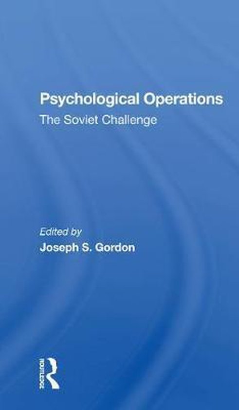Psychological Operations | 9780367300036 | Joseph S Gordon | Boeken ...