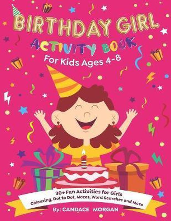 Birthday Girls Activity Book, Scriptsome Publishing | 9798650945246 ...