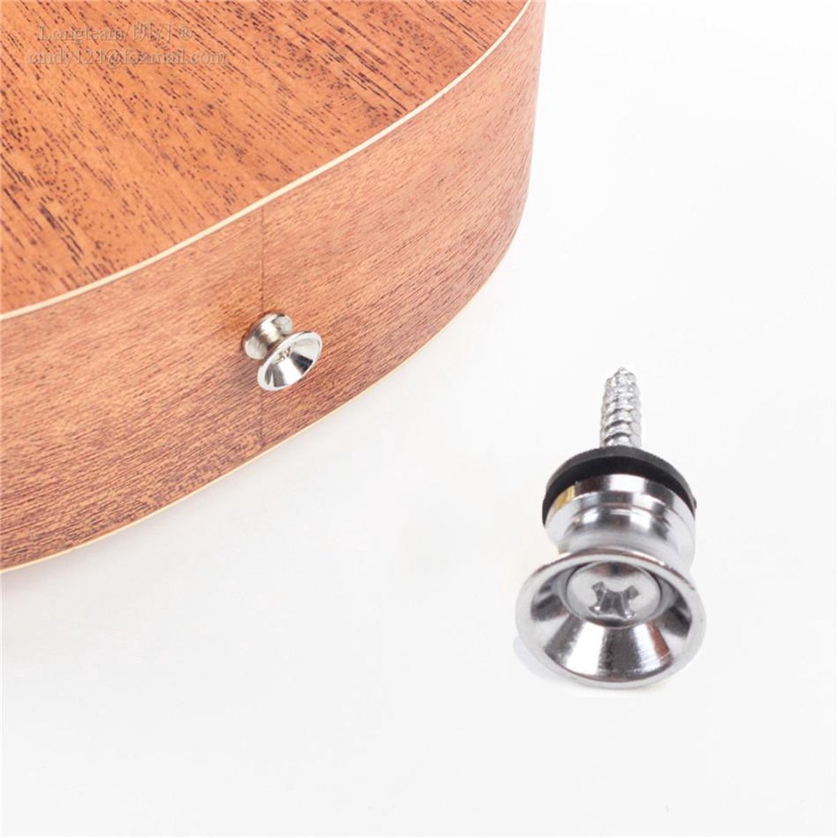 Straplock voor Akoestische Gitaar - Ukelele - Ukulele - Straplock met ...