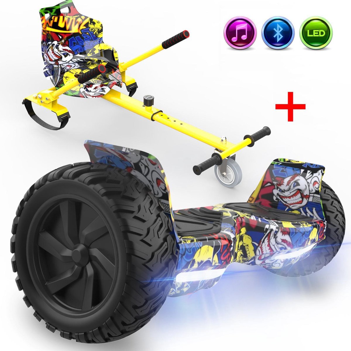 Evercross Challenger Basic 2019 Best Hoverboard SUV 8,5 pouces avec ...